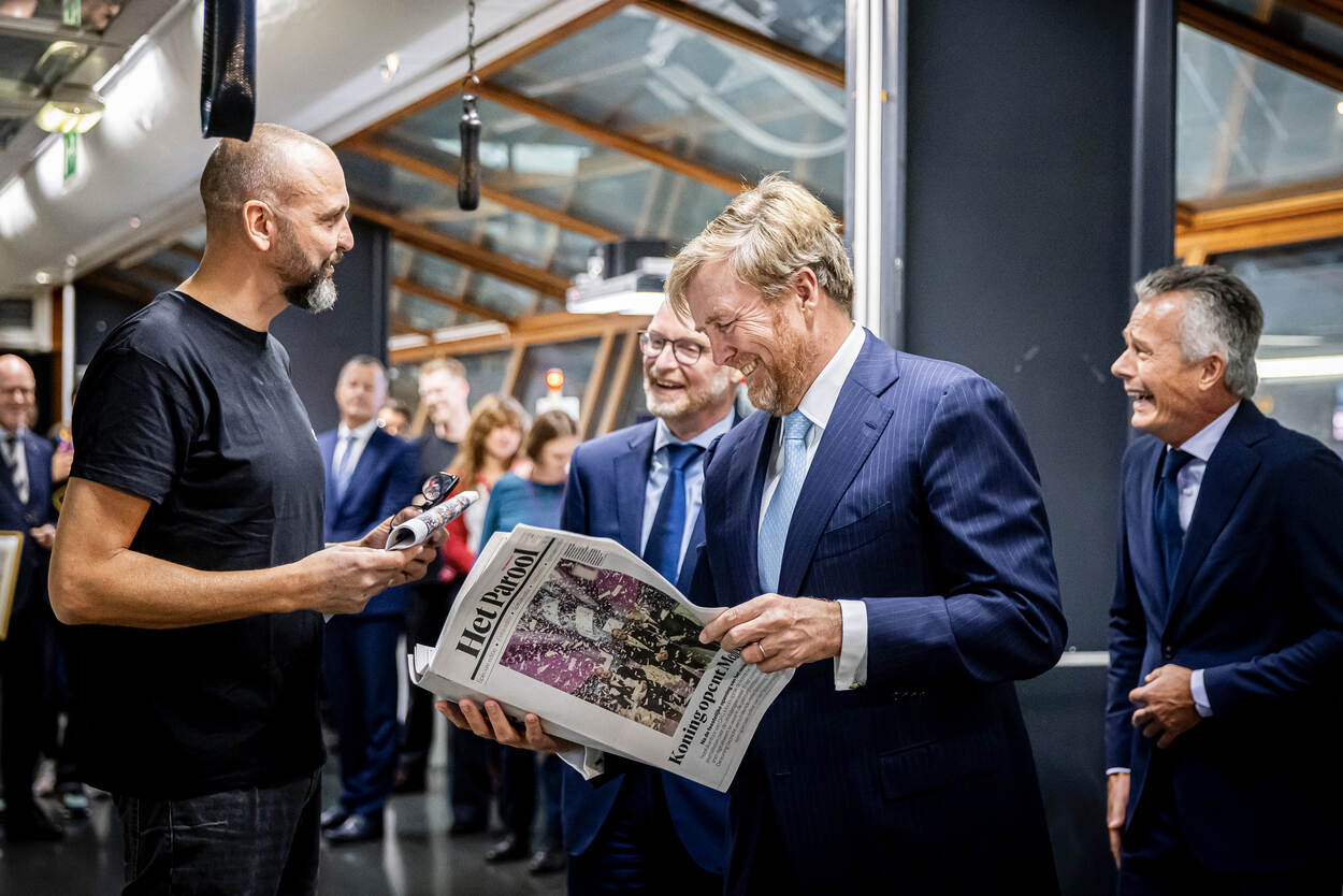 Opening DPG Media-kantoor Mediavaert | Activiteit | Het Koninklijk Huis